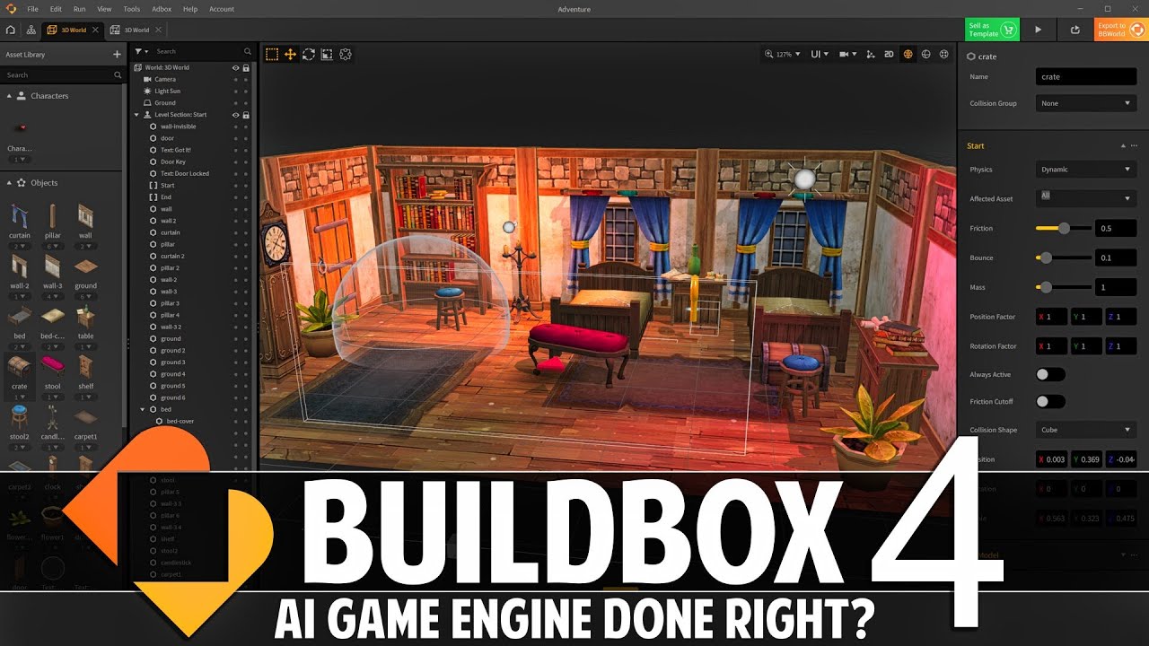 BuildBox 4 - AI Game Engine Done Right???