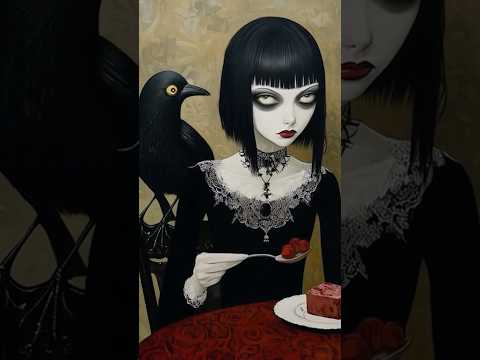 Hate Me, Hate Me—A Goth Girl, a Raven, and the Internet’s Favourite Dessert 🍰 Available on Bandcamp