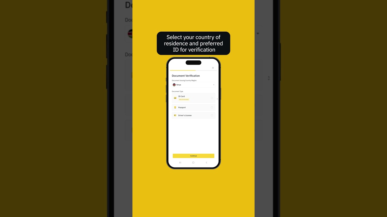 Complete your Identity Verification In Kenya | Binance Tutorial