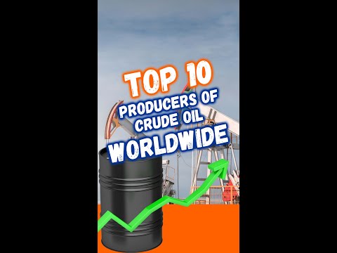 Top 10 Producers of Crude Oil Worldwide! 🌎⛽️