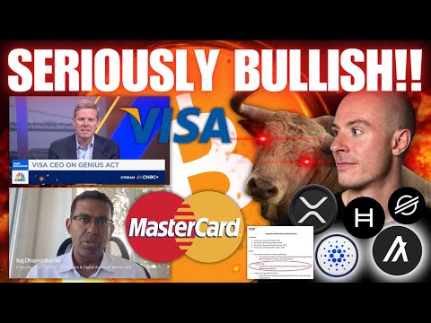 BREAKING: VISA And MASTERCARD Just Announced Something *BIG*!!!! NYSE Go ALLIN!! ECB Need Crypto!!!!