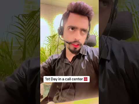 First Day in Call Center #callcenter #customercare #youtubeshorts