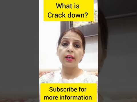 #what does crackdown mean? #how do you use crackdown? #viral #reels #trending #youtubeshorts