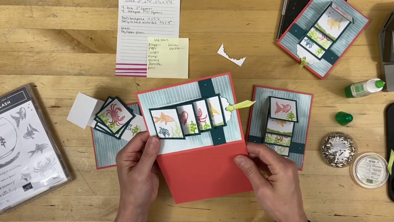 Vertical & Horizontal Waterfall Card