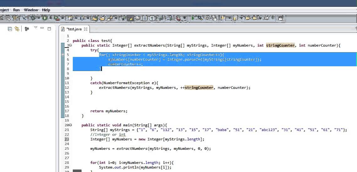 Intermediate java, Lesson 3, part 2