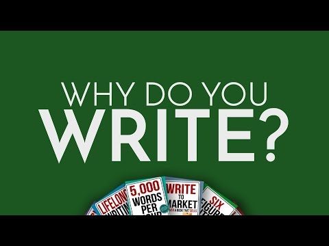 Why Do You Write? – Chris Fox Writes