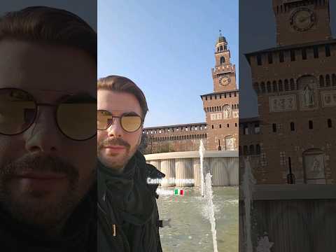 Castello Sforzesco 🏰 Milano 🇮🇹 #castellosforzesco #milano #cultura #shorts