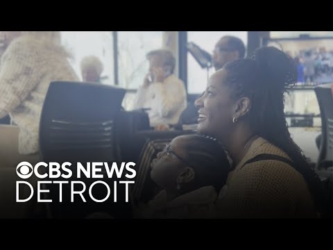 Washtenaw County Community College celebrate alumna Aisha Bowe at Blue Origin launch party