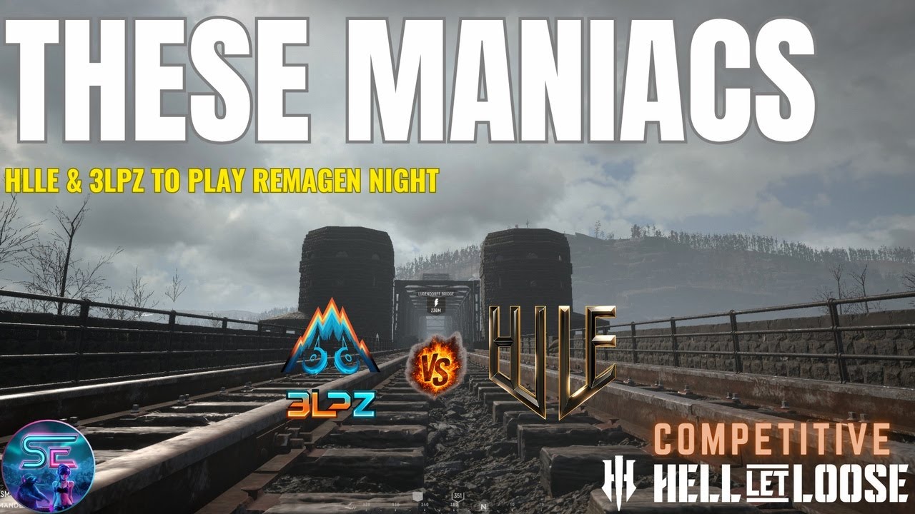 Hell Let Loose Competitive | 3LPZ vs HLLE | Remagen Night | Summit | 49v49 | Console