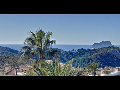 Villa with sea views and private pool, Residential area Magnolias, Cumbre del Sol, Benitachell.