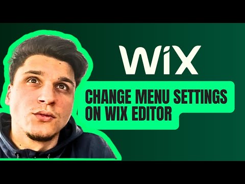 How Do I Change Menu Settings On Wix Editor