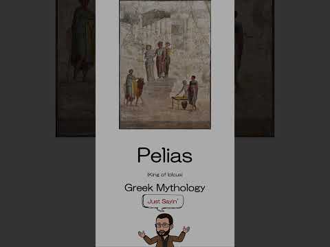 Pelias, Greek Mythology | How to Say In American English | Pronounce | Historian's Eye MCMP | 01875