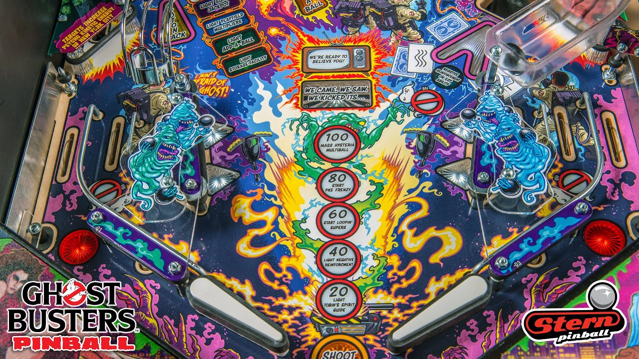 Ghostbusters Stern Pinball Announcement