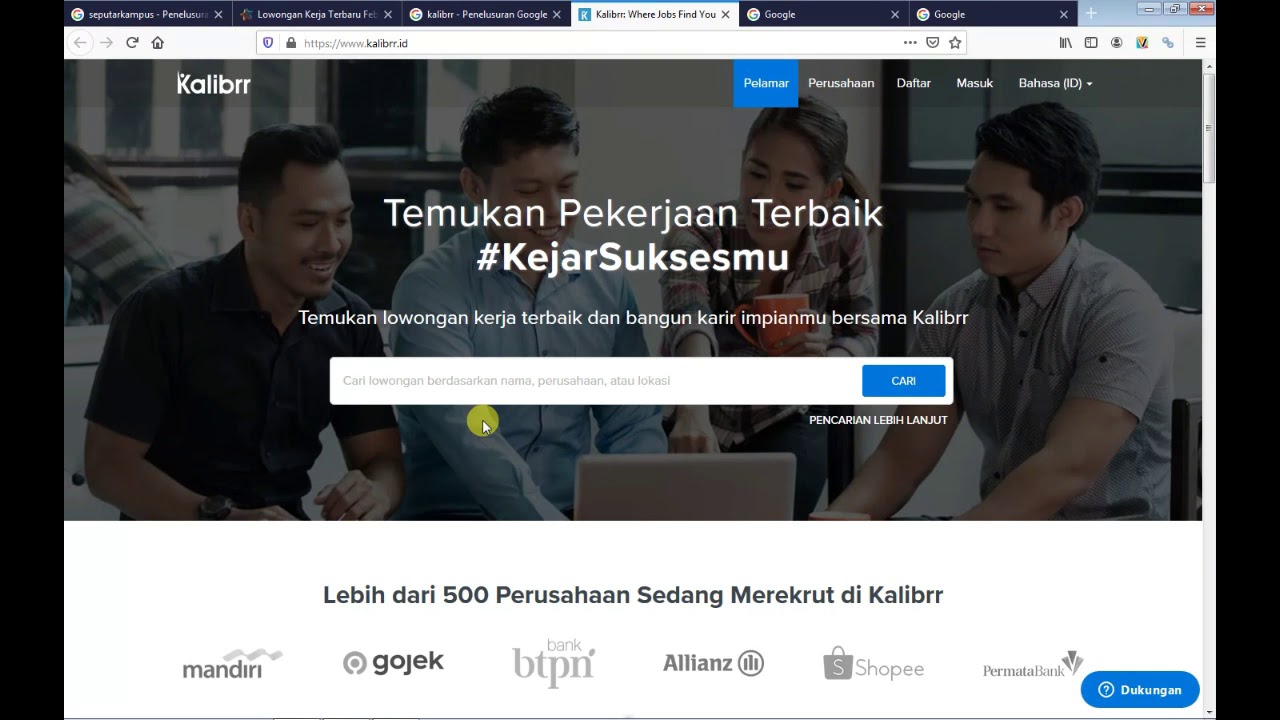 5 Situs Lowongan Kerja atau Magang Terpercaya 2022 | Recomended Banget 100%