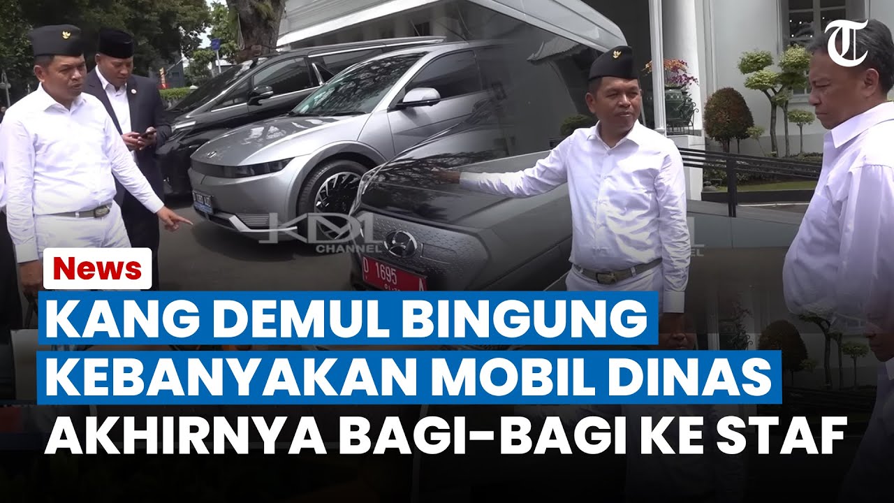 BINGUNG KEBANYAKAN Mobil Dinas, Gubernur Dedi Mulyadi Bagi bagi ke Staf, Mercy Jadi RS Berjalan ...
