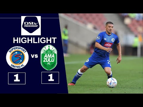 Supersport United vs Amazulu | Match Highlights | Dstv Premier League | Super Moments