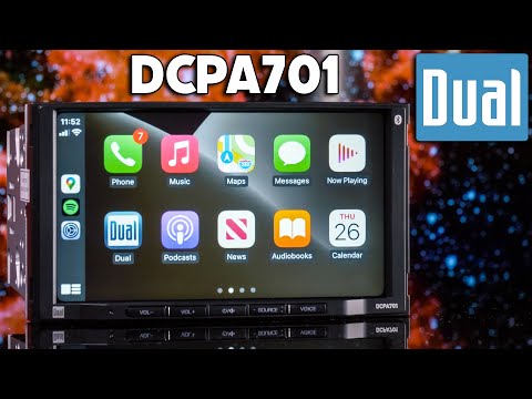 Dual DCPA701 - 7" Double DIN w/ Apple Carplay & Android Auto - UNDER $250
