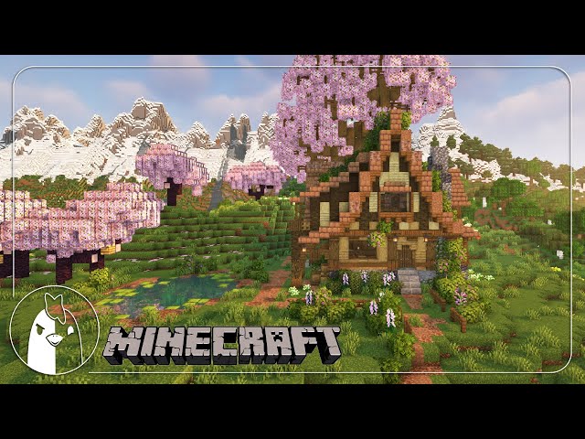 Fairytale Cherry Grove Cottage Minecraft Map