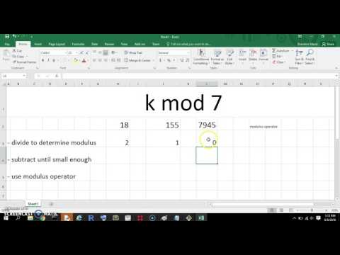 Modulus ("Mod")