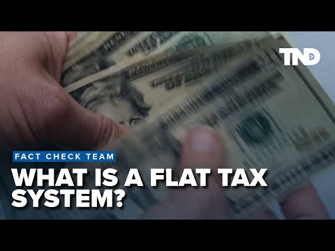 What is a flat tax and why is Congress considering it?