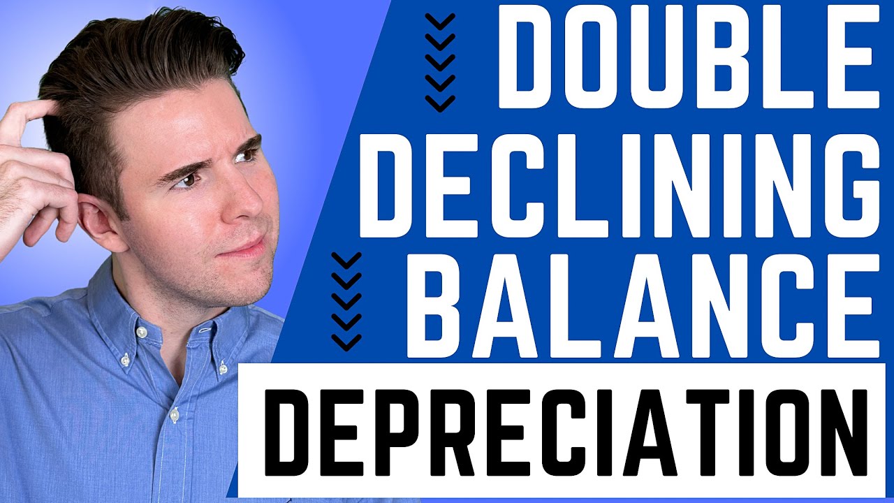 Double Declining Balance Method of Depreciation in 3 Steps!