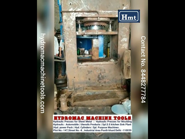 Hydraulic Embossing Machine - Fibre Powder Embossing Machine ...