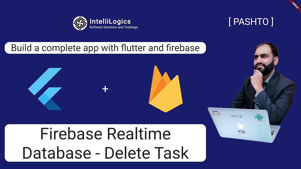 8. Flutter and Firebase - Delete Task from firebase RTDB