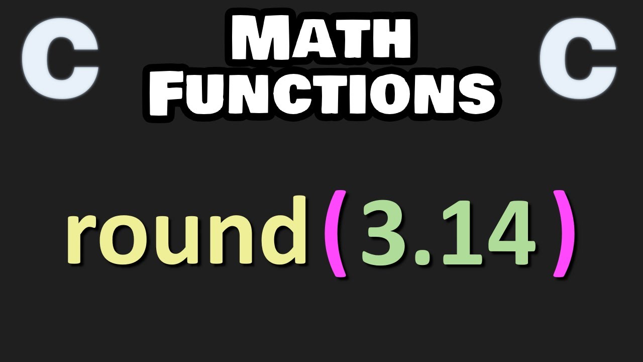 Learn C math functions in 5 minutes! 🧮