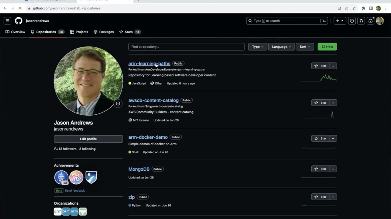 Contribute to Arm Learning Paths