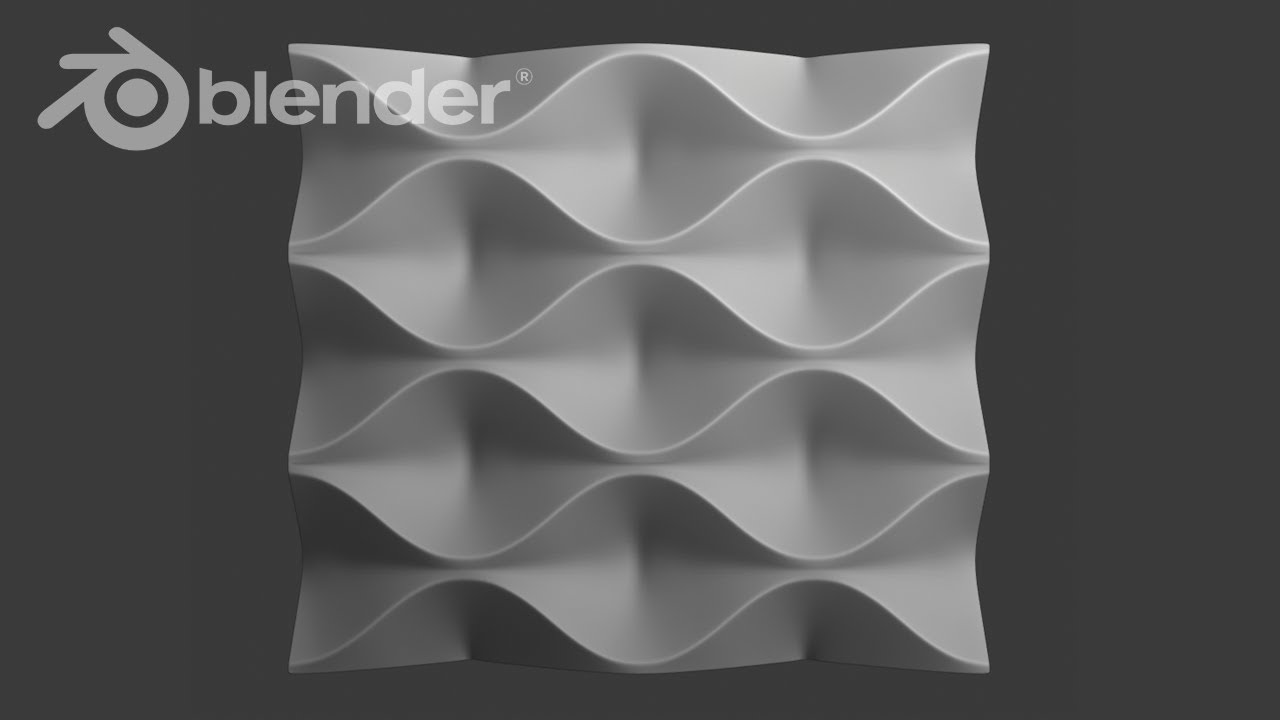 Blender modeling guide - Wavy Pattern