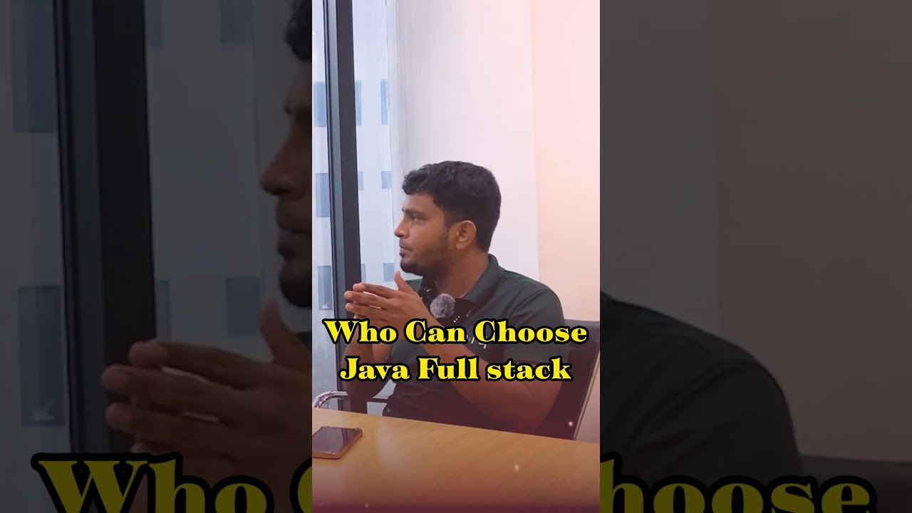 Who can choose to study Java Full Stack Development? | In Tamil