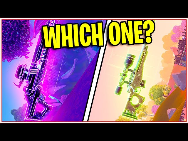 Fortnite Season 7: Snipers vs Rail Guns