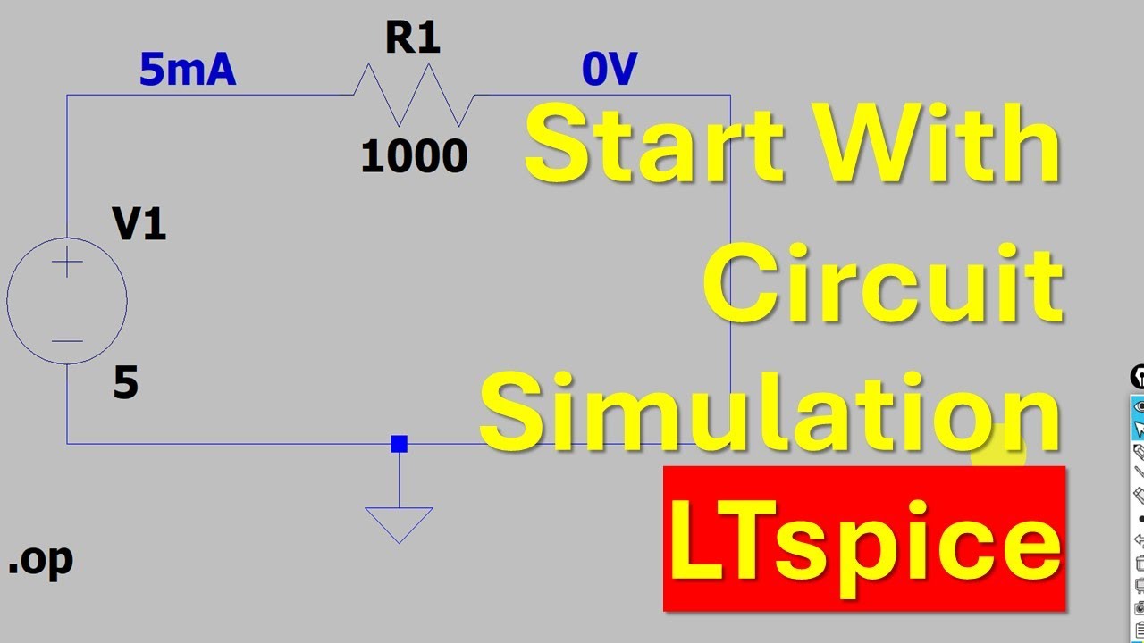 LTspice: Start With Circuit Simulation in LTspice - Tutorial