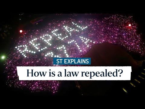 ST Explains: How is a law repealed?