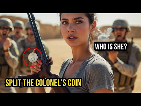 She Looked Like Nobody Special — Then Her First Shot Split the Colonel’s Coin Mid-Air