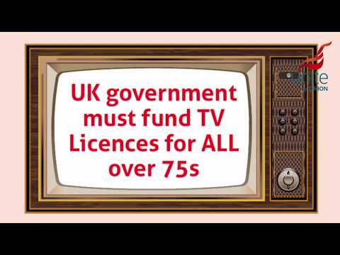 Reinstate free TV licences for the over 75s