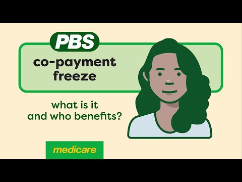 What is the PBS patient co-payment freeze and who it benefits?