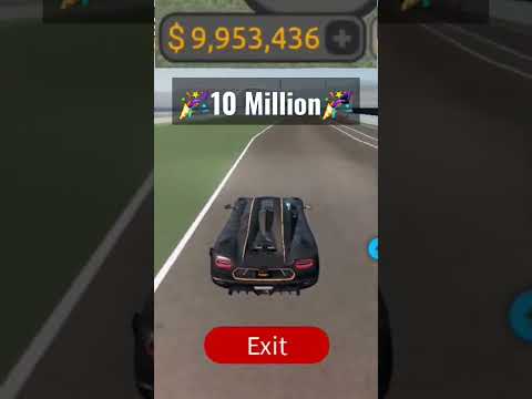 Reaching 10 Million Dollars In Driving Empire | Roblox #shorts