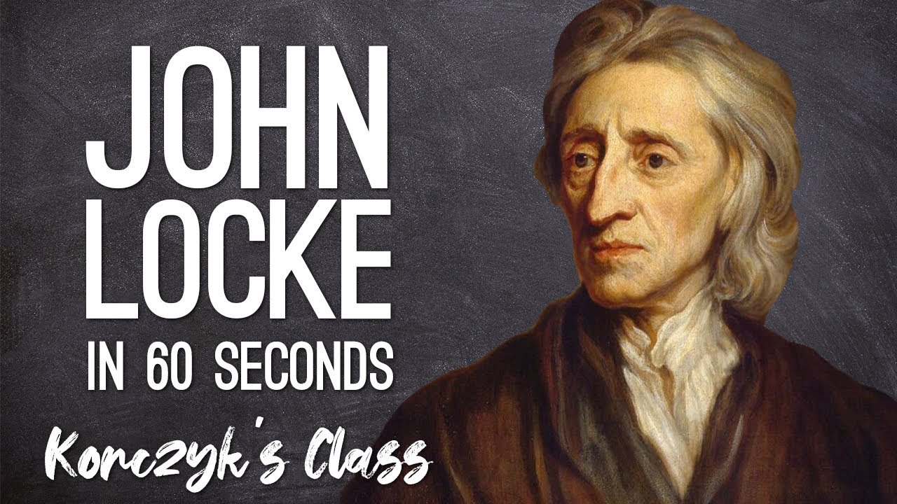 John Locke | Tabula Rasa and Social Contract Theory Explained in 60 Seconds