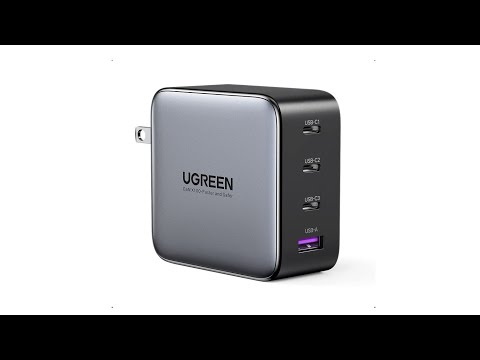 Review: UGREEN 100W USB C Charger, Nexode 4-Port GaN Foldable Compact Fast Wall Charger Power
