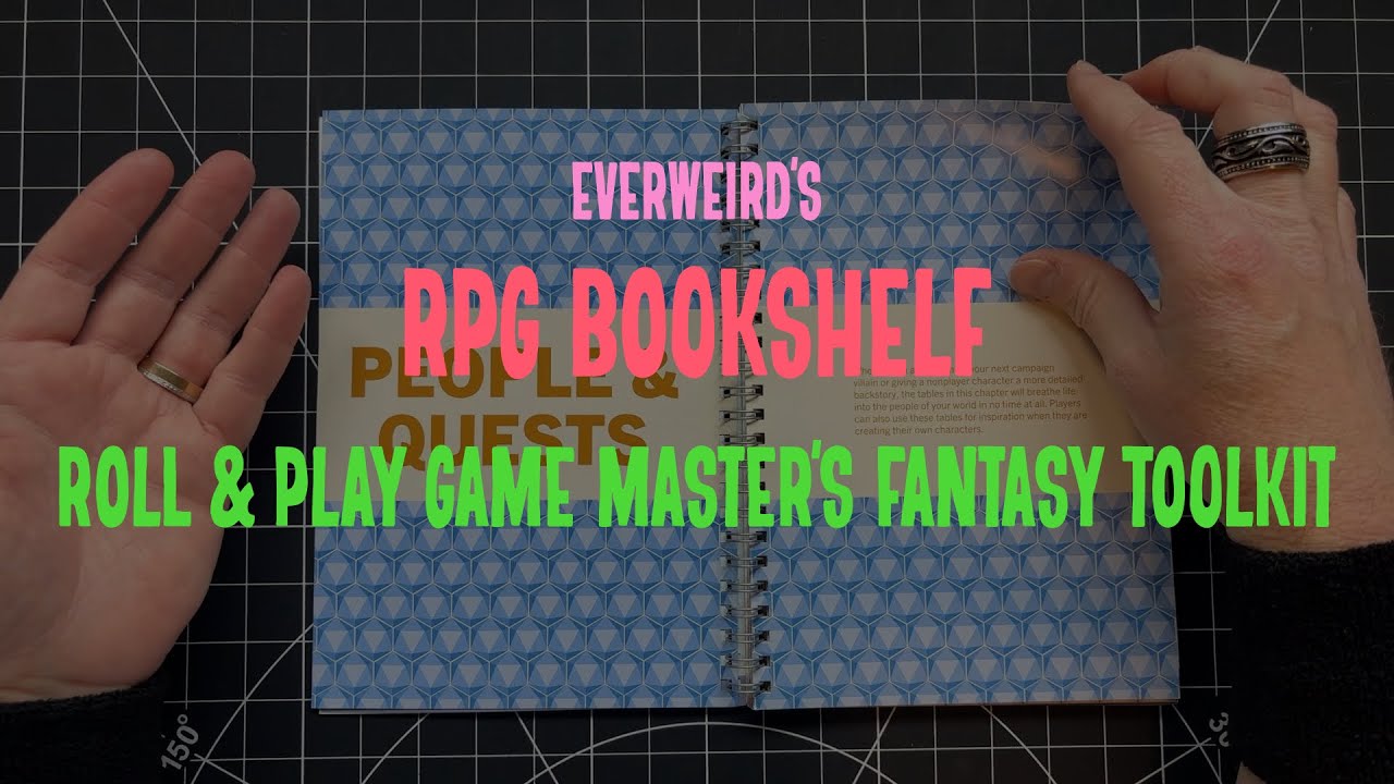 Roll & Play Game Master's Fantasy toolkit - RPG Bookshelf