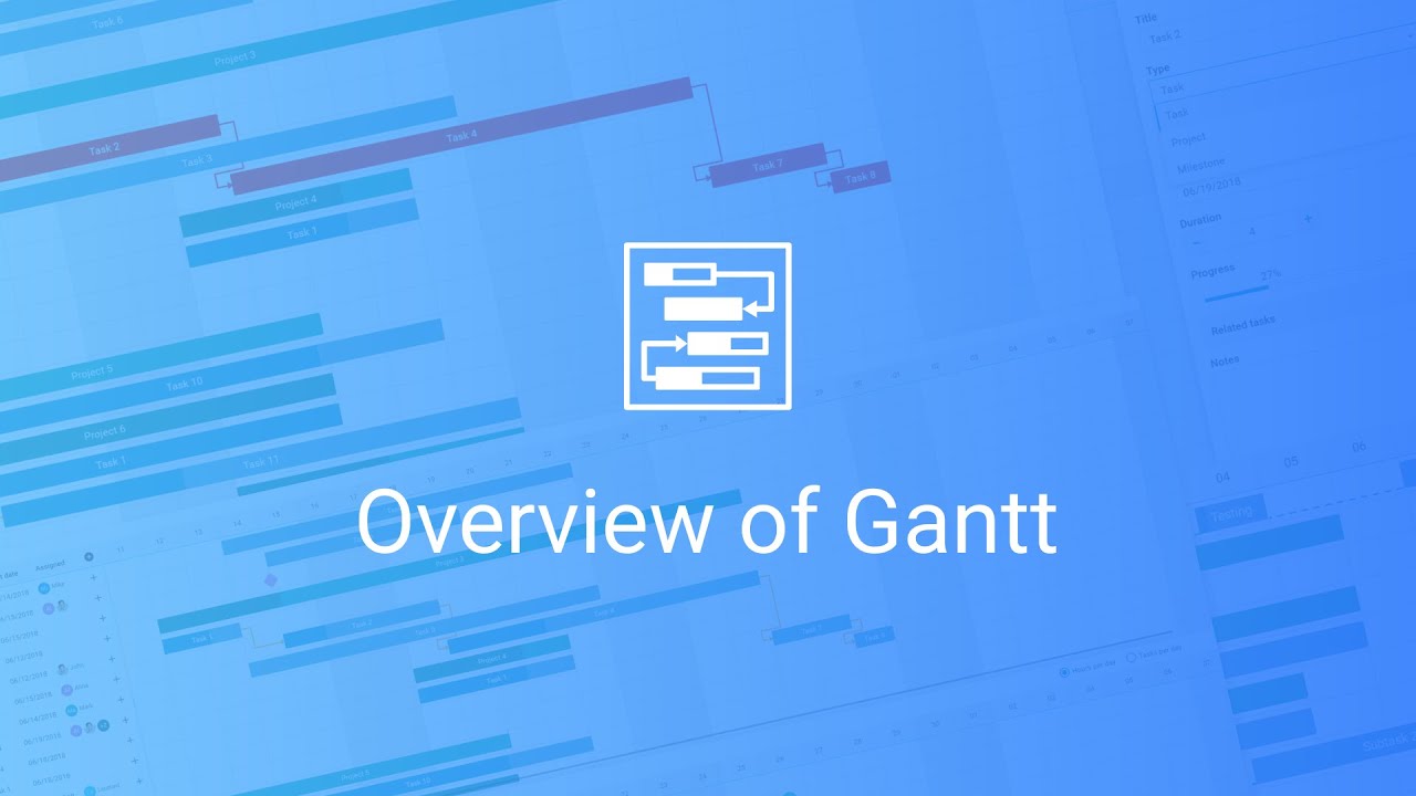 JavaScript Gantt Overview - Webix