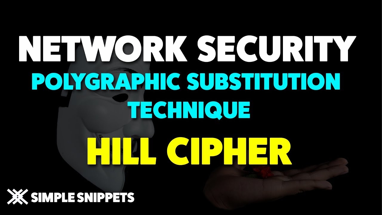 Hill Caesar Cipher - Encryption & Decryption | Polygram Cipher Technique