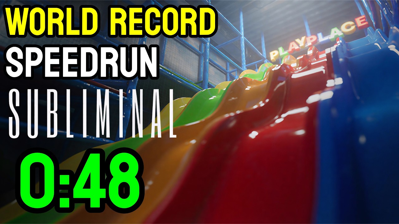 Subliminal | WaterWorks Level FORMER WORLD RECORD | 0:48 SPEEDRUN