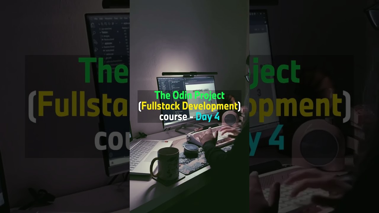 The Odin Project — Fullstack Development Course Day 4 #coding #computerscience #softwareengineer