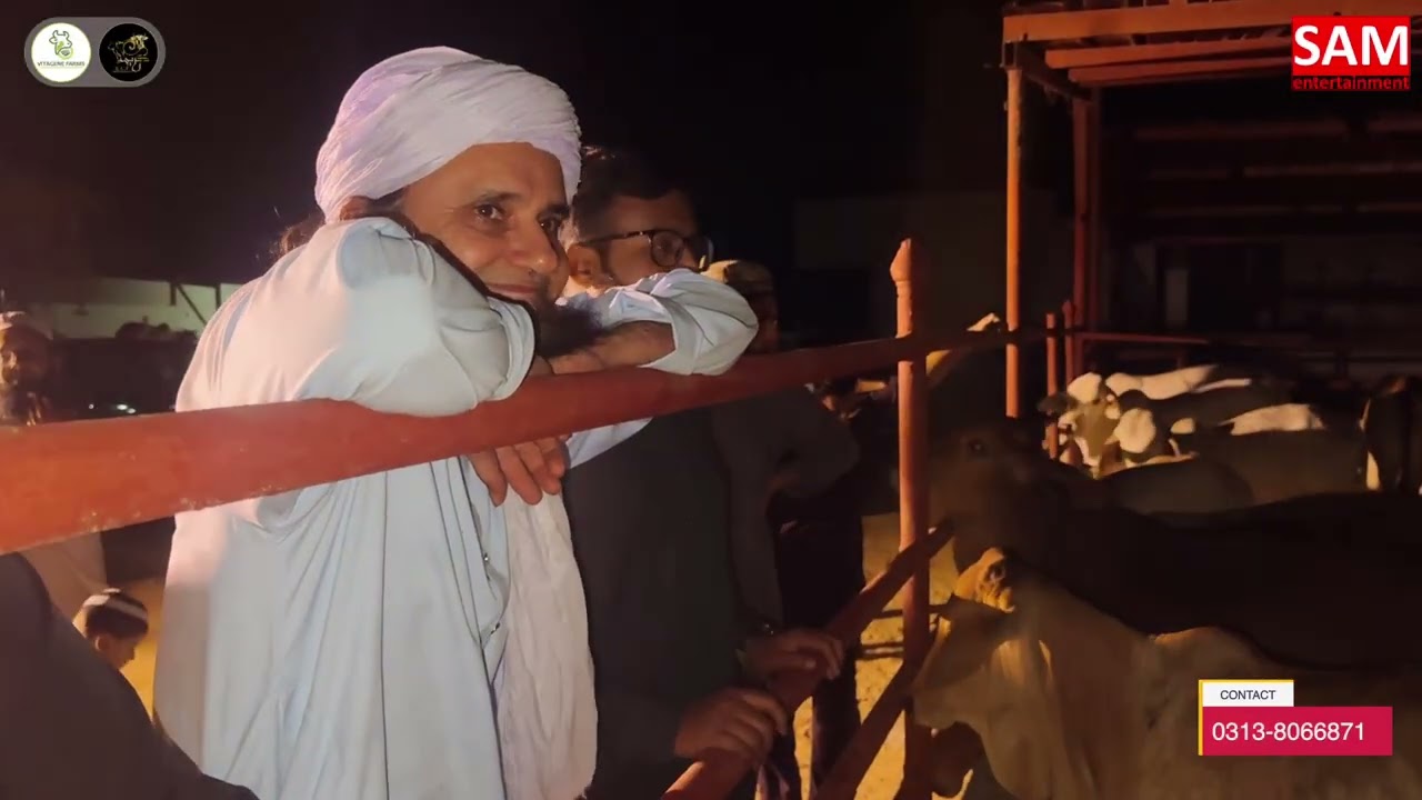 Mufti Tariq Masood Sahab Jazakallah For Visiting Us ❤️ | KCF Vitagene Farms | AR Maani