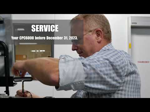 Last Day to Service CPC6000 Pressure Controller