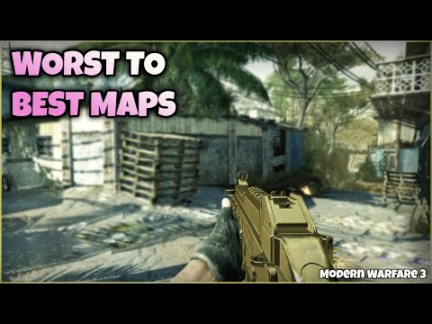 RANKING EVERY MODERN WARFARE 3 MAP! (Tier List)