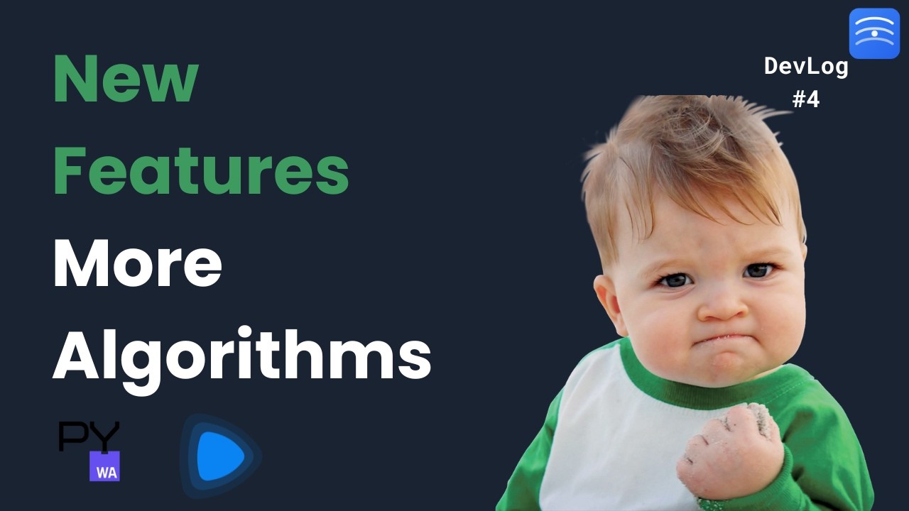 New Searching Algorithms + Python IDE + Video Export (All In Browser)