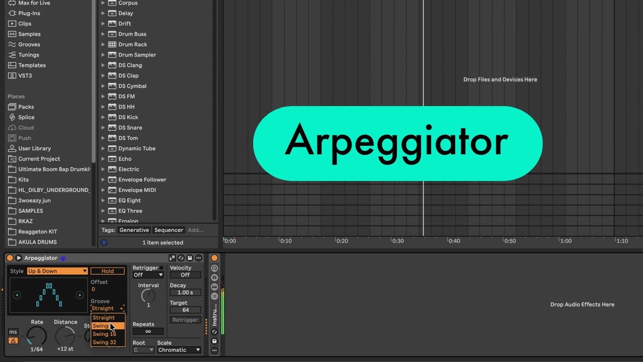 Ableton Live Tips: Arpeggiator